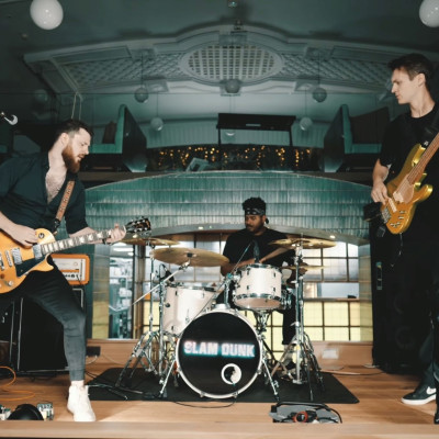 Slam Dunk Wedding Band v2